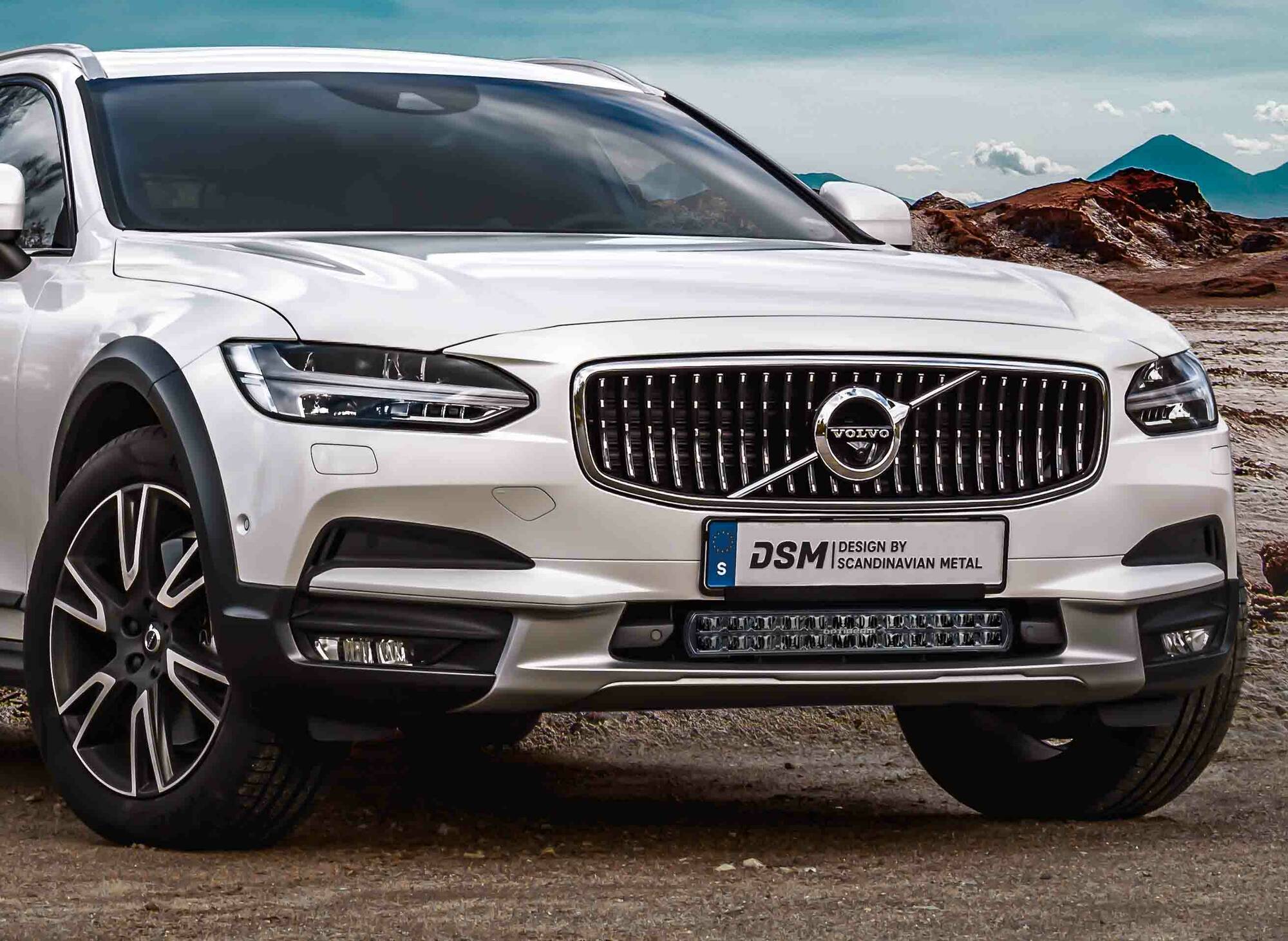 Volvo V90 2017- DSM LED-ramp modellanpassat kit - Lumise.se webbutik