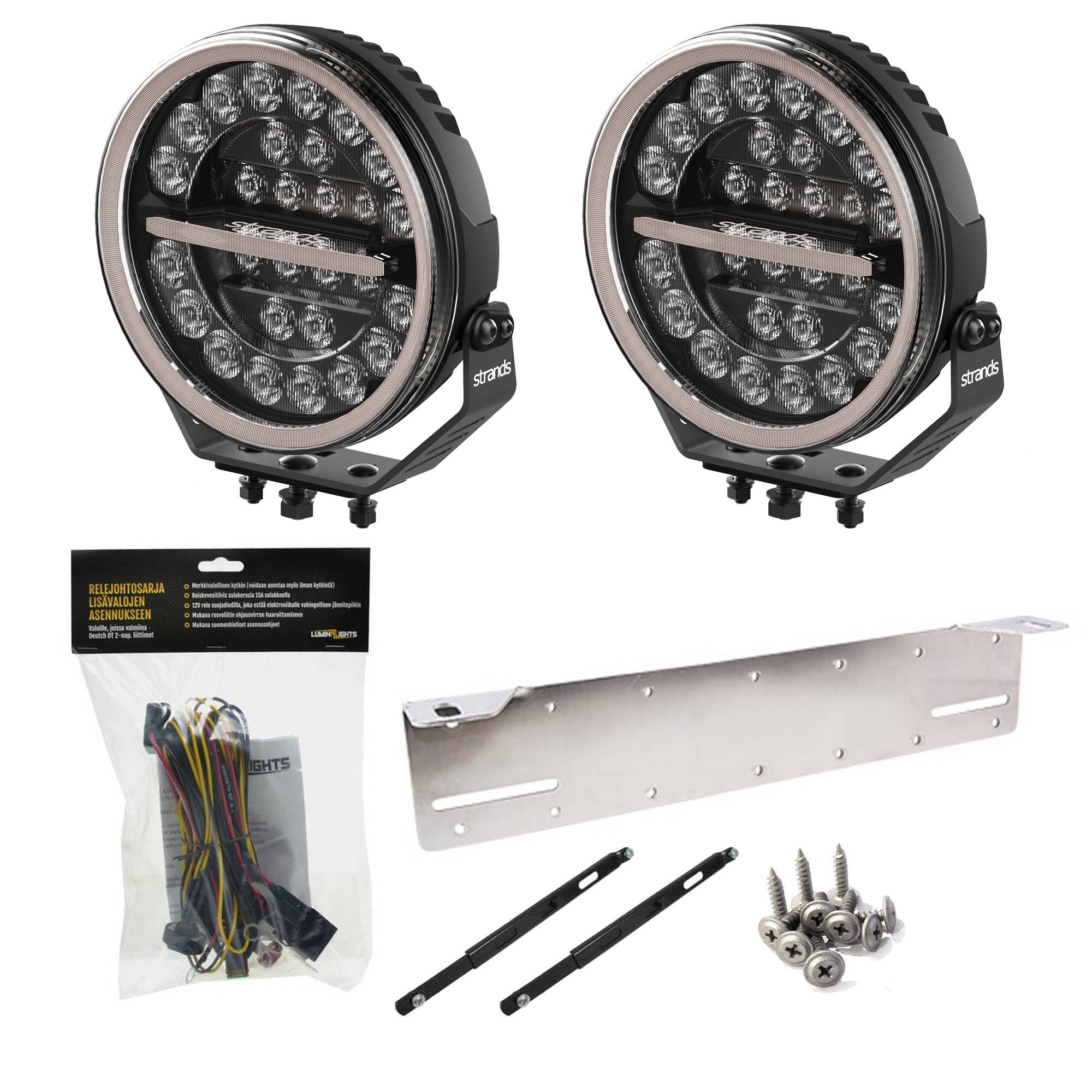 Strands Firefly 9'' LED-extraljus - Lumise.se webbutik