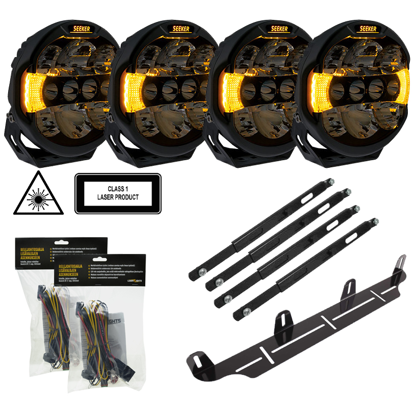 Seeker Quantum Ledzer led/laser-extraljus - Lumise.se webbutik